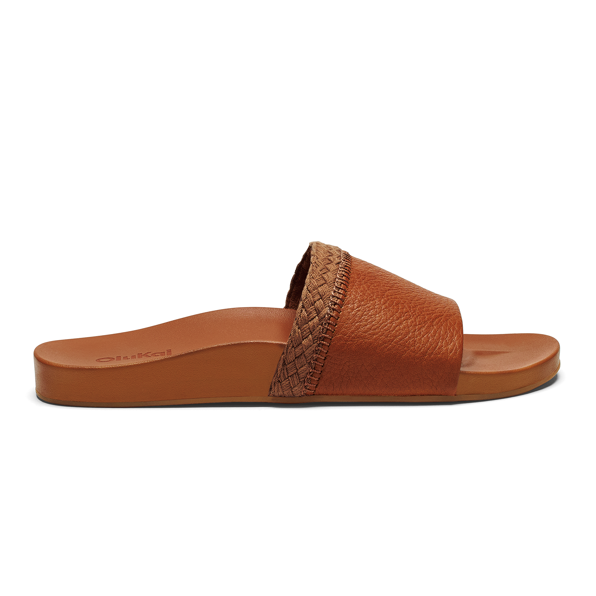 Pākea Women’s Leather Slide Sandals – OluKai