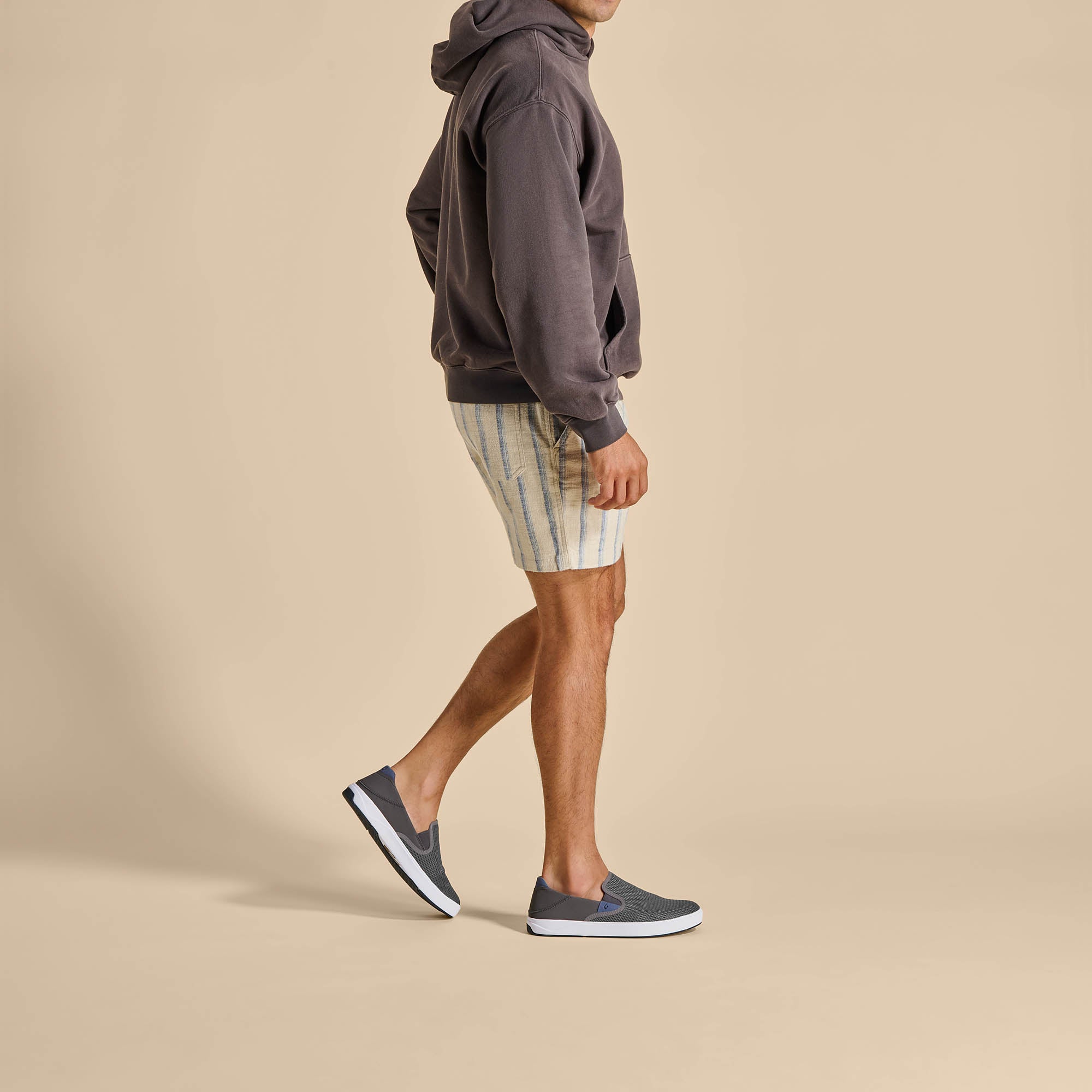 Lae'ahi Men's Slip-On Sneakers - Pavement | OluKai