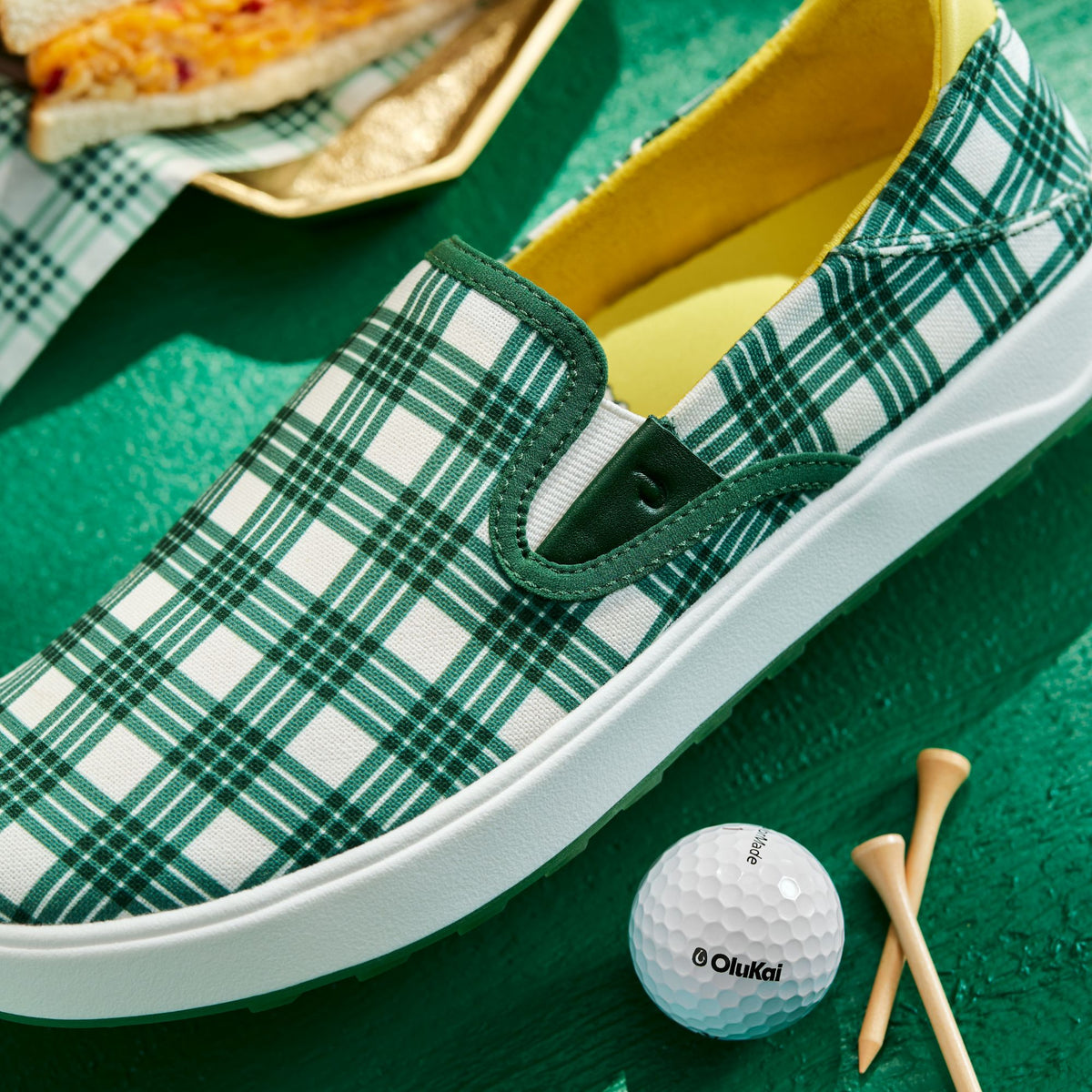 Wai‘alae Slip On Men’s Golf Shoes - Trench Blue | OluKai