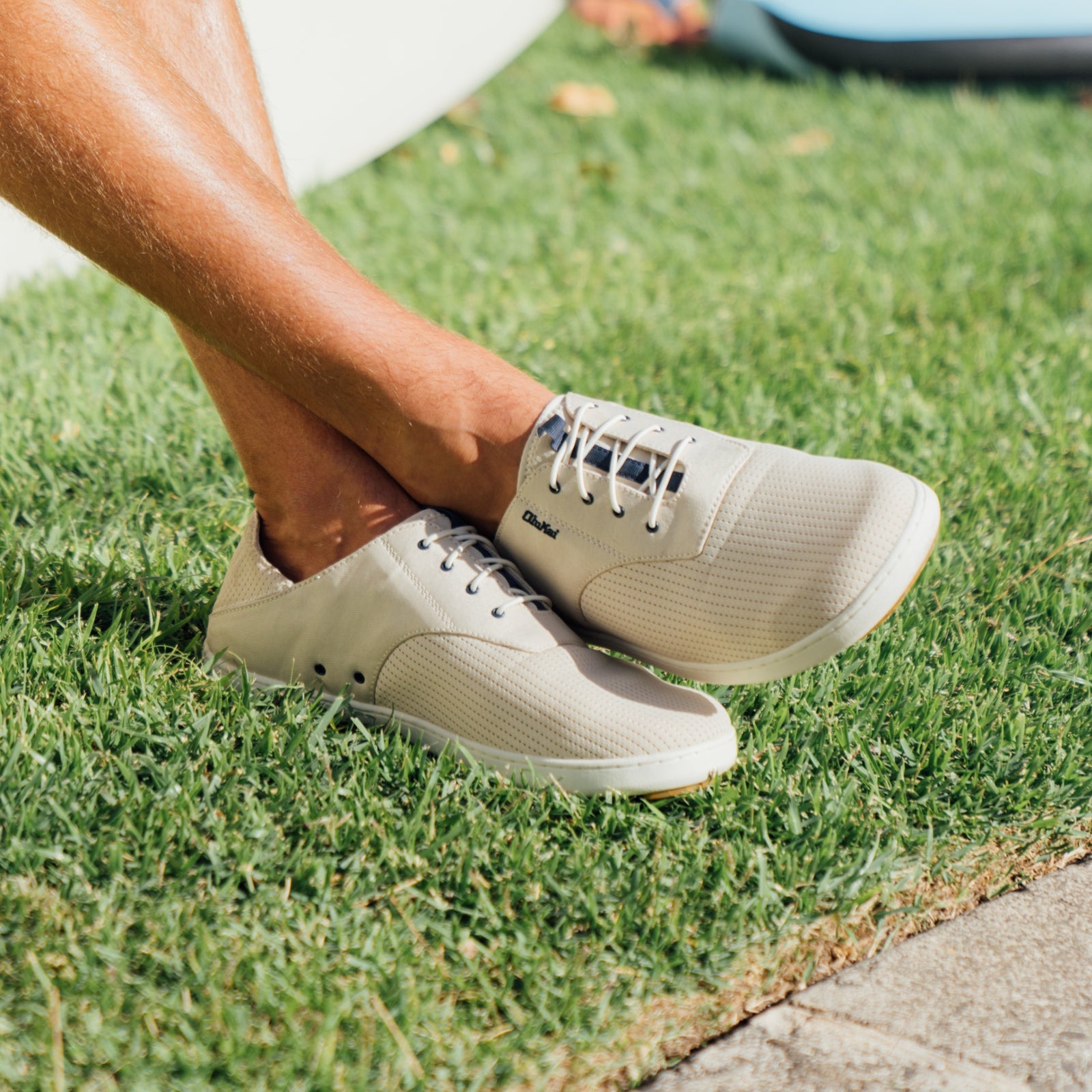 Nohea Moku Men's Boat Shoes - Dark Shadow | OluKai