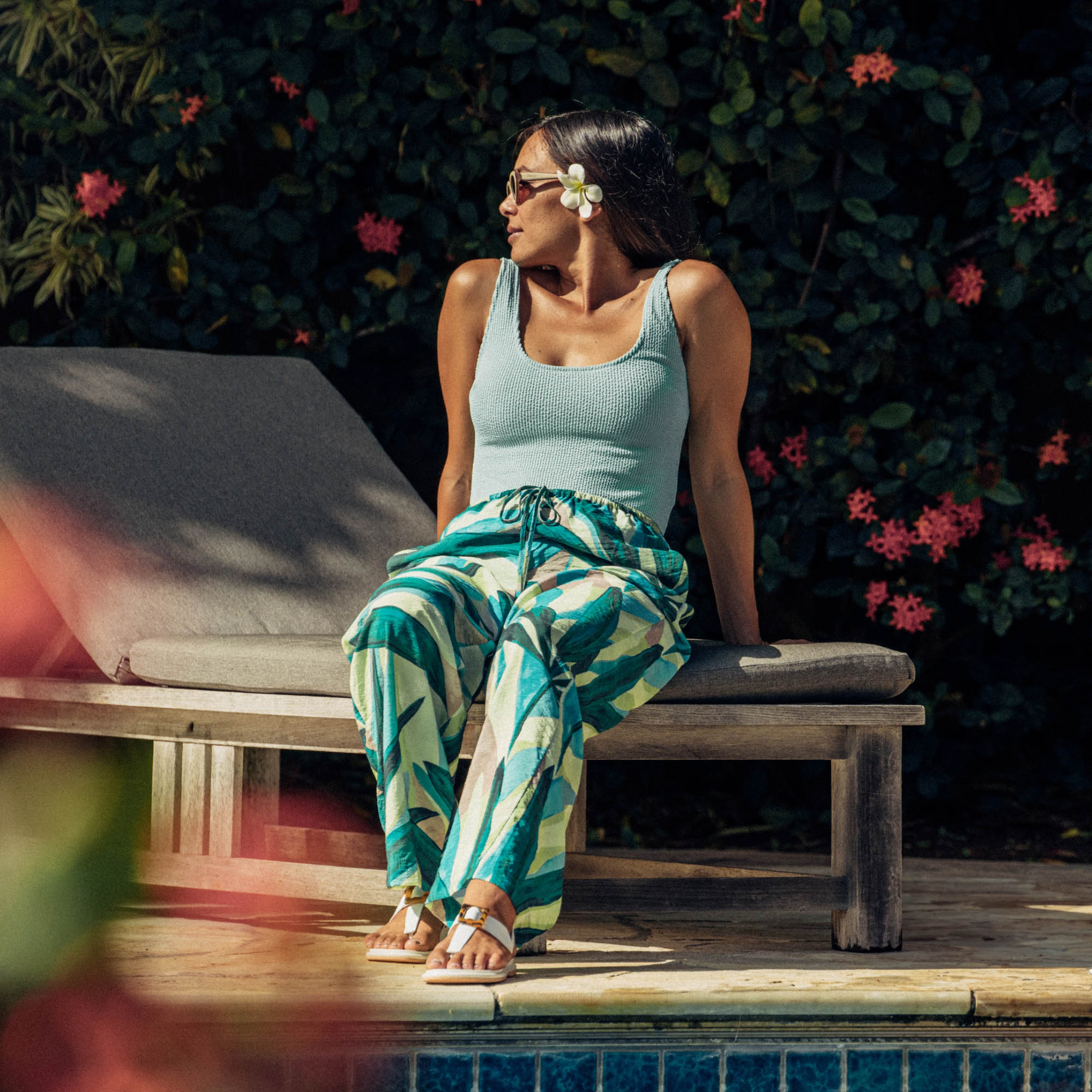 La‘i T-Bar Women’s Strappy Sandals - Tan | OluKai