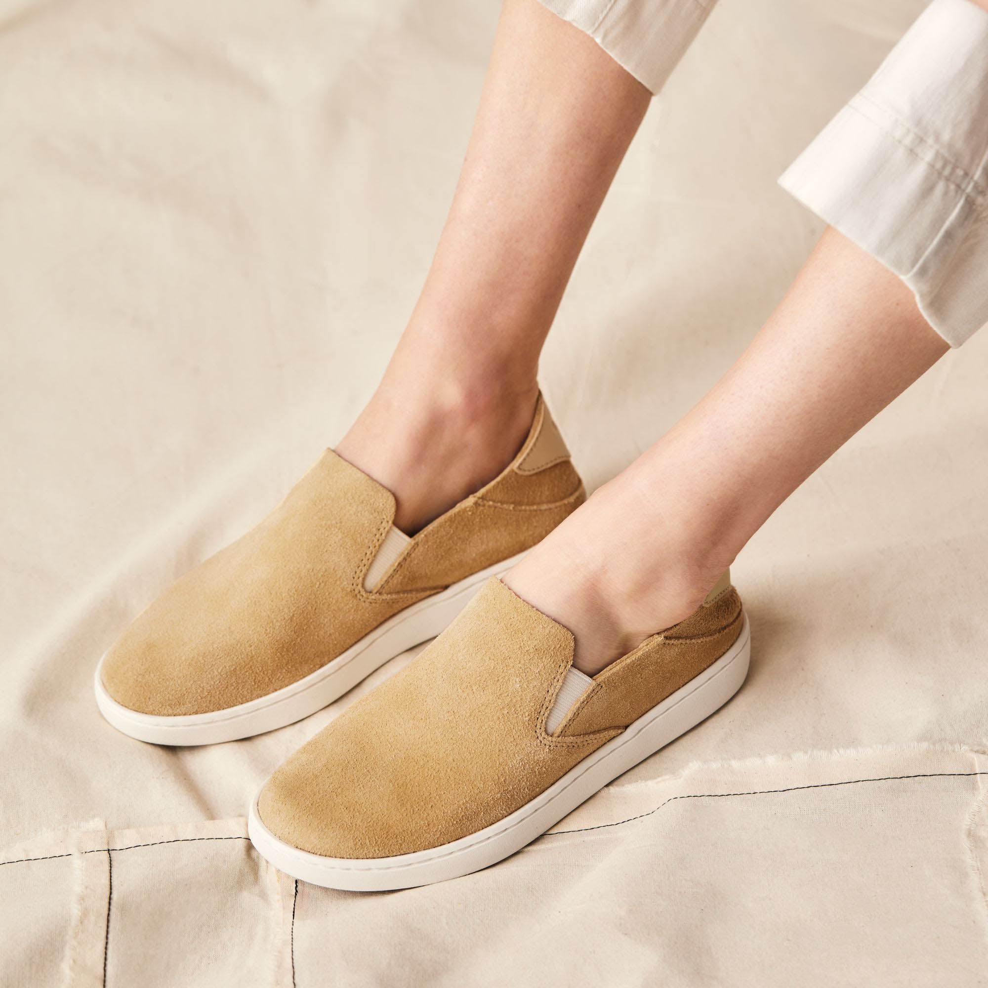 Pehuea Luxe Women’s Suede Shoes - Tapa | OluKai