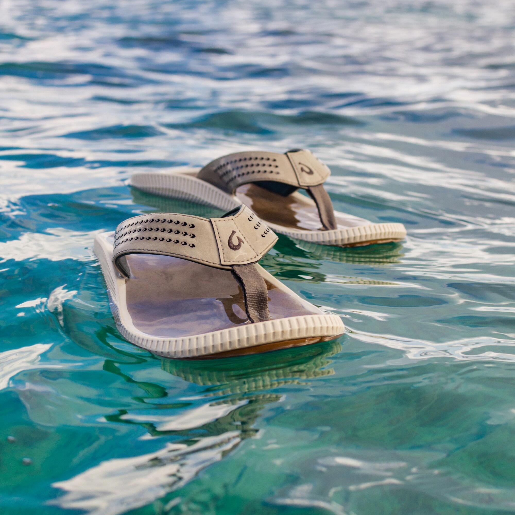 Ulele Men's Water-Ready Beach Sandals - Clay / Mustang | OluKai