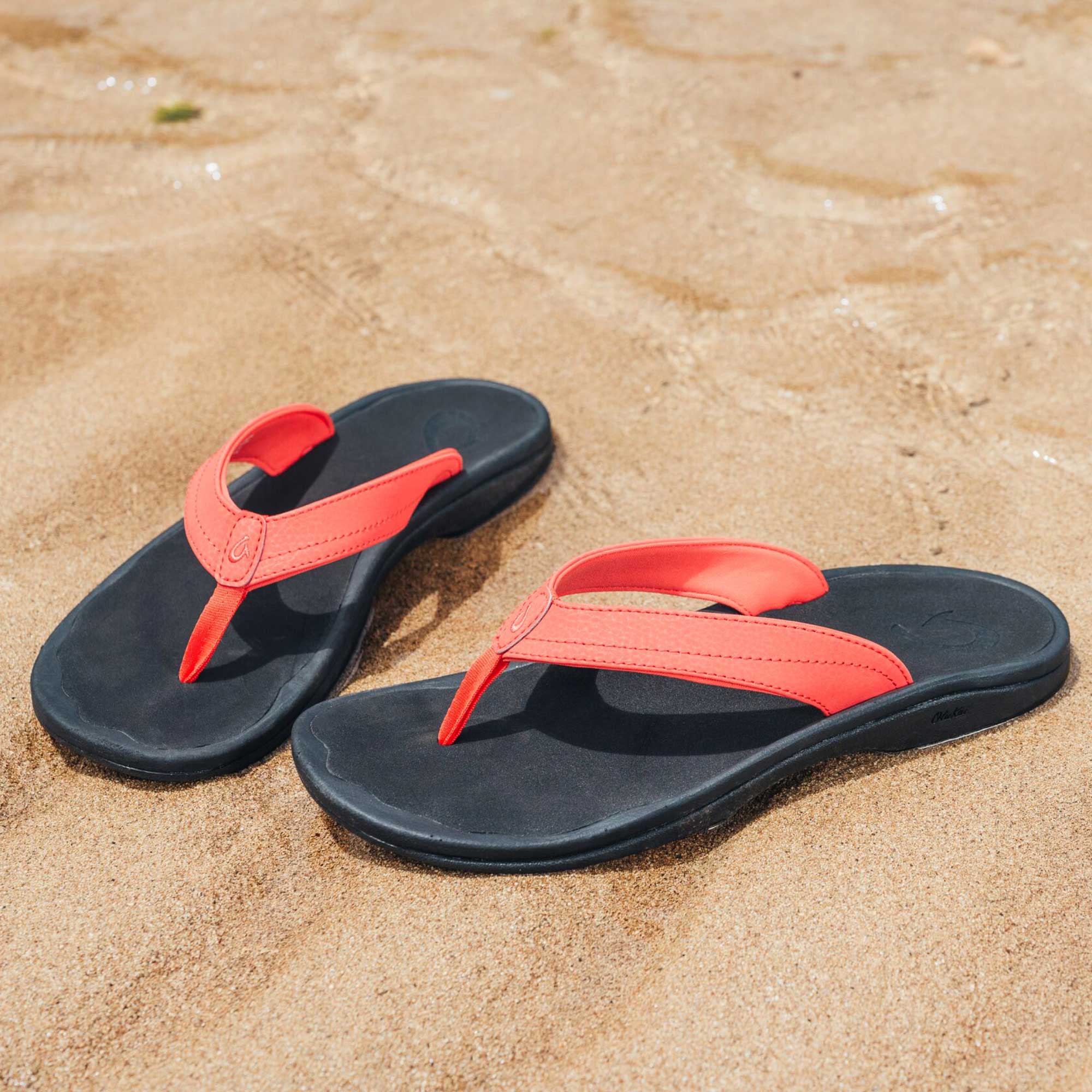 ‘Ohana Women's Beach Sandals - Bright White / Hua | OluKai