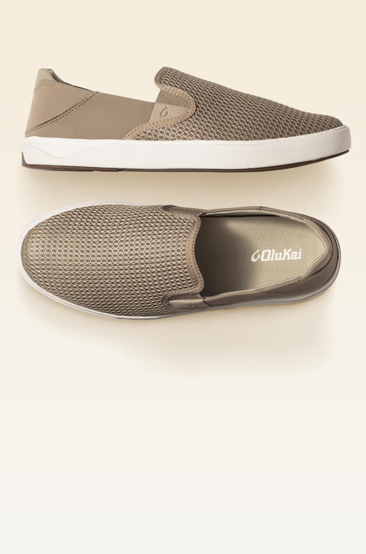 Lae'ahi Men's Slip-On Sneakers - Pavement | OluKai