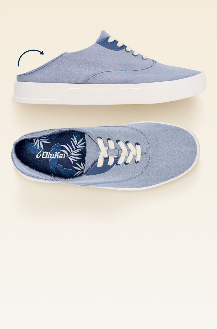 Tradewind Men's Breathable Sneakers - Mood Indigo | OluKai